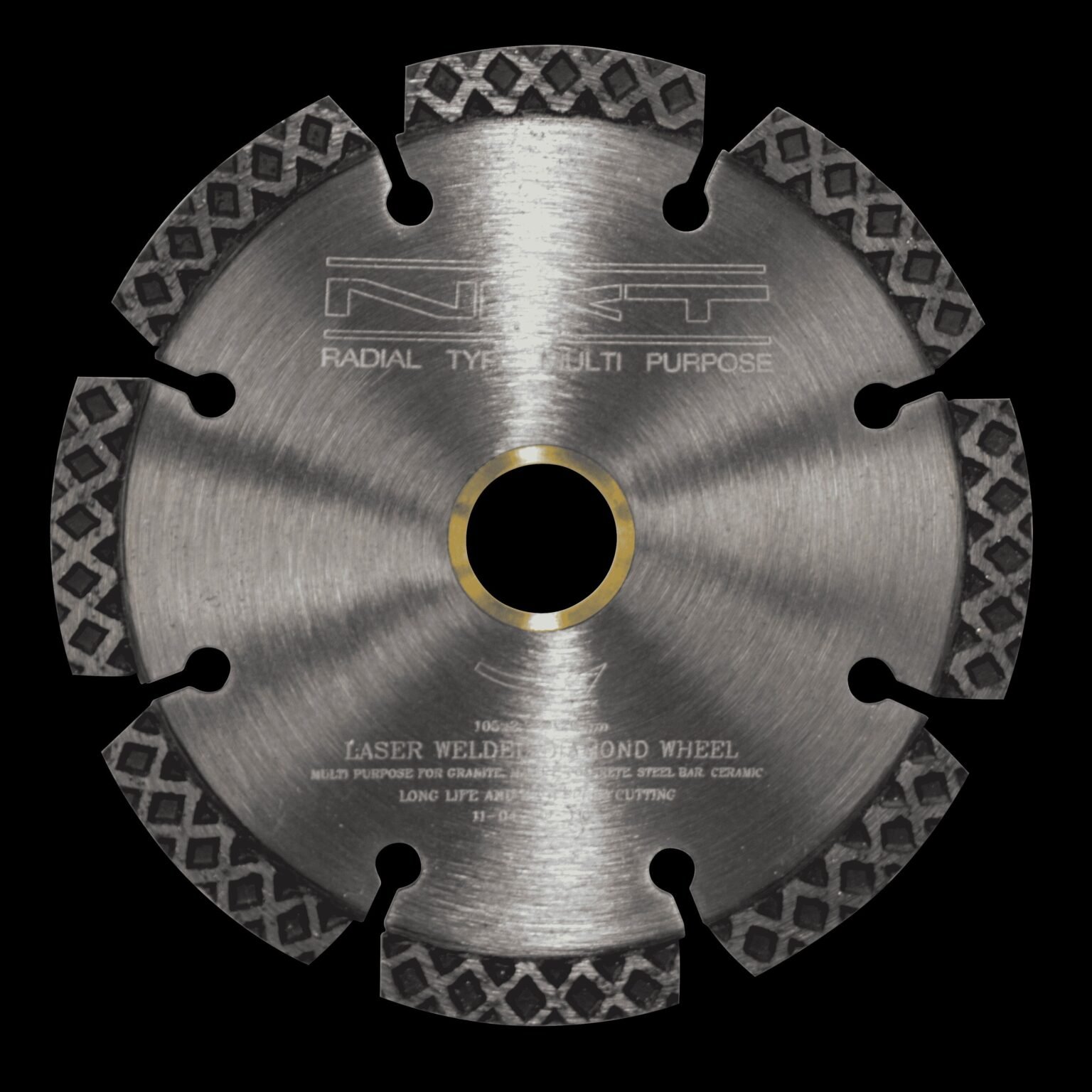 ใบเพชรตัดแห้ง 4″ NKT LASER WELDED